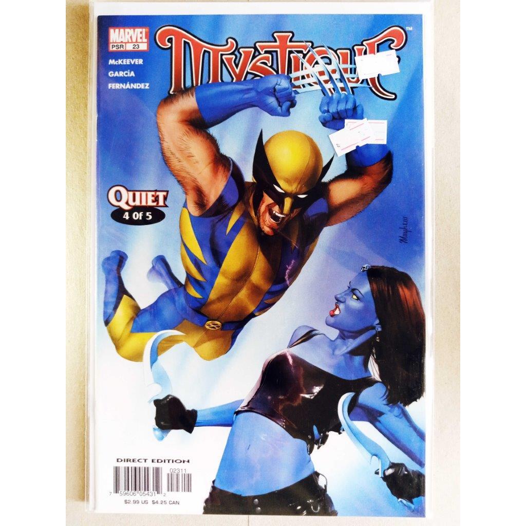 Mystique 23 Marvel Comic Book VF 2005 X-Men spin-off ft. Wolverine ...