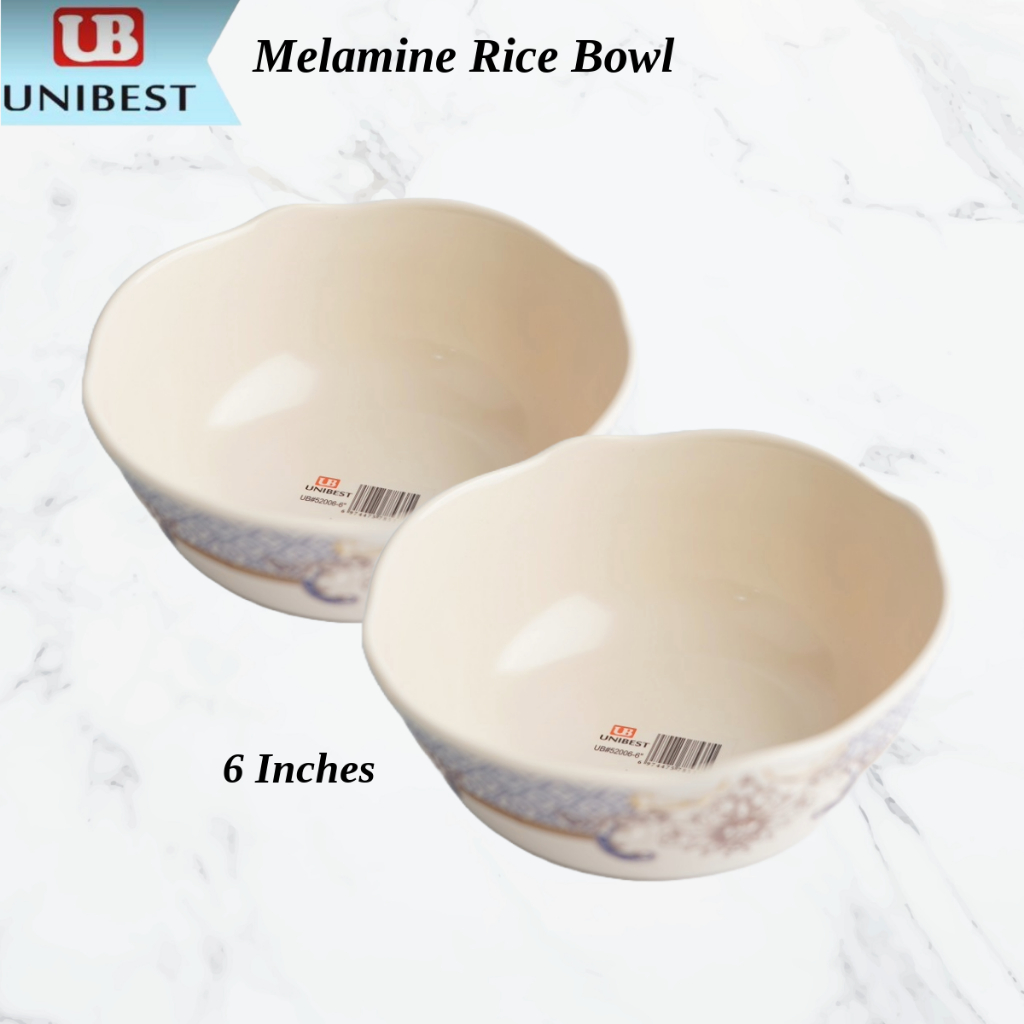 Unibest 3in1 Melamine Rice Bowl | Shopee Philippines