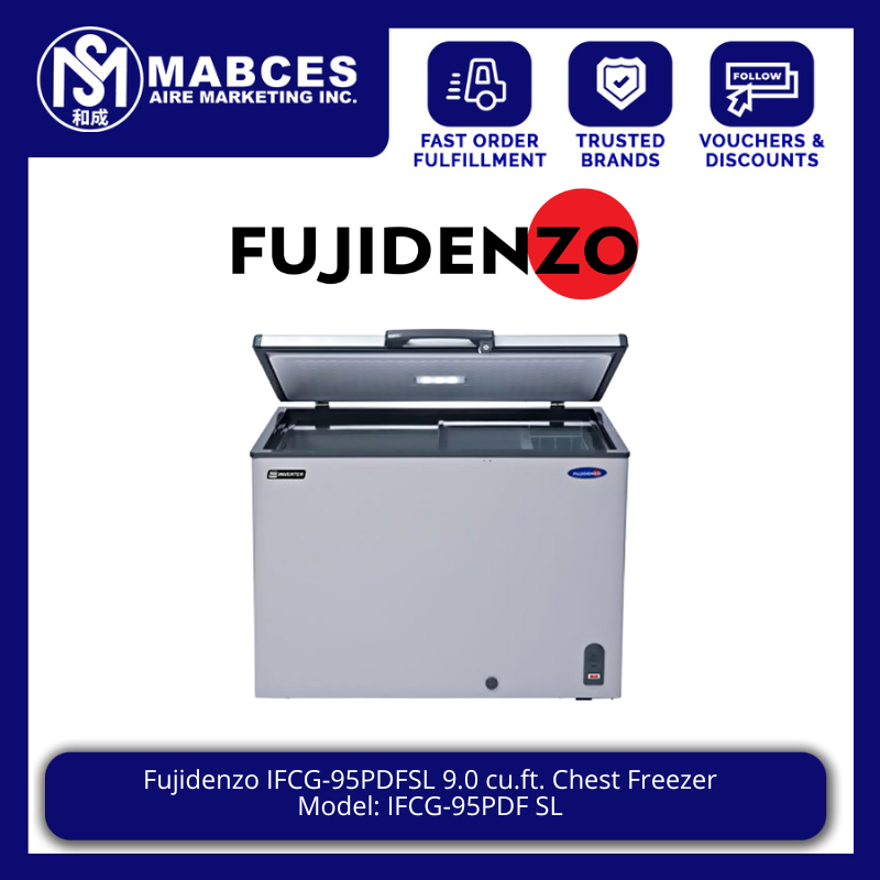 Fujidenzo IFCG-95PDF SL 9.0 cu.ft. Chest Freezer | Shopee Philippines