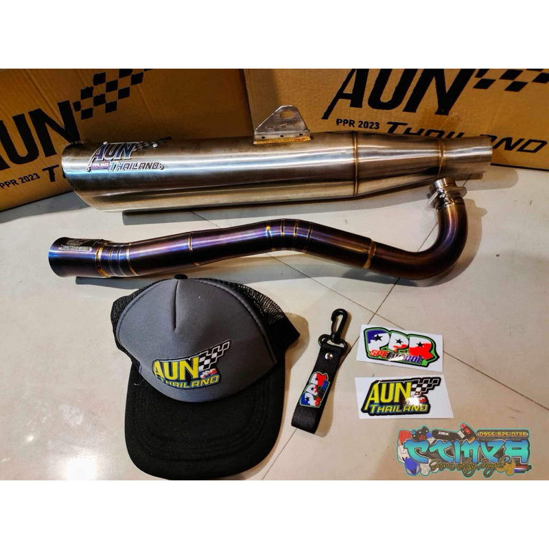 AUN PIPE 2023 COATED *FREE AUN CAP*RAIDER/WAVE/MIO/AEROX/PCX | Shopee ...