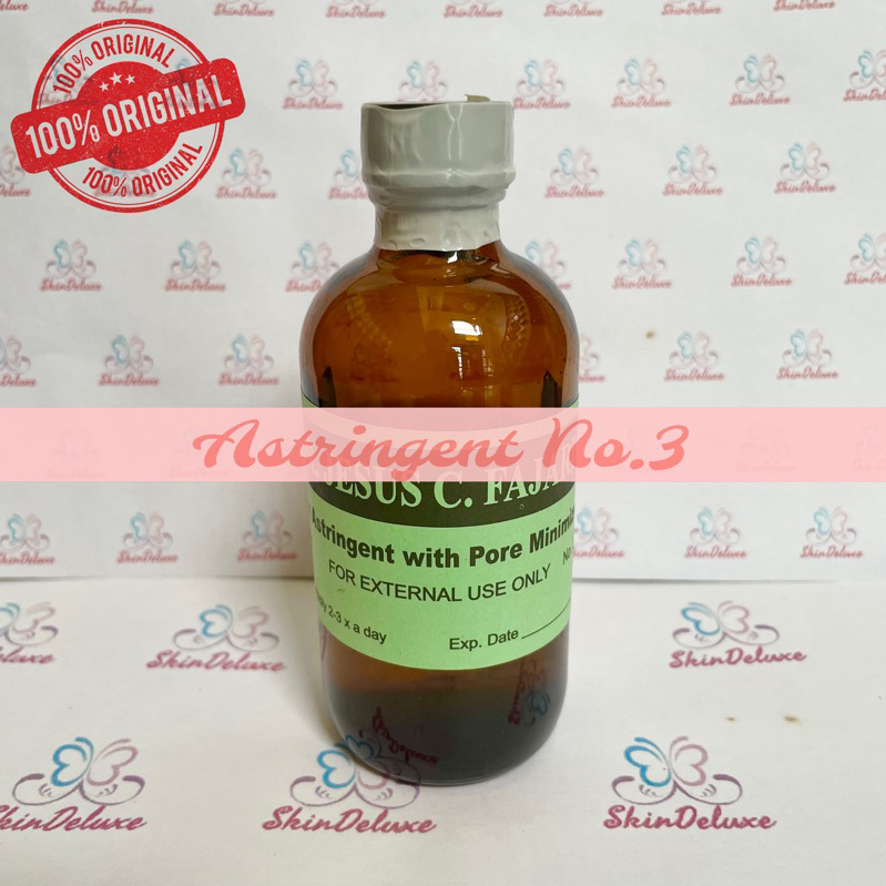 DR J FAJARDO Astringent No.3 (Mild Astringent) | Pore minimizer for ...