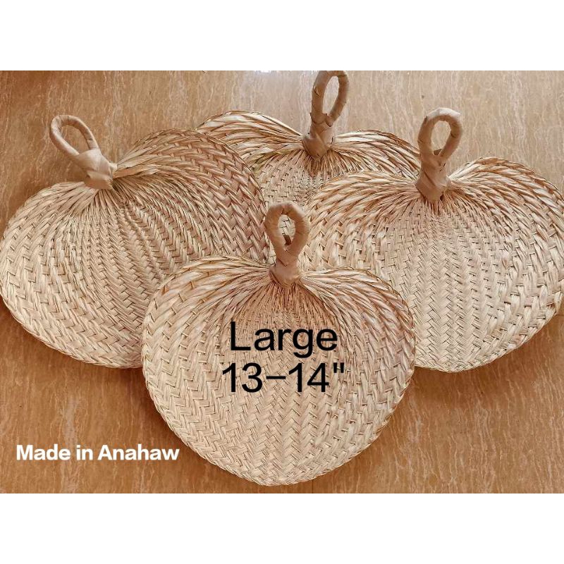 50 PCS Native Abaniko Pamaypay LARGE 13-14" Made in Bicol | Shopee ...