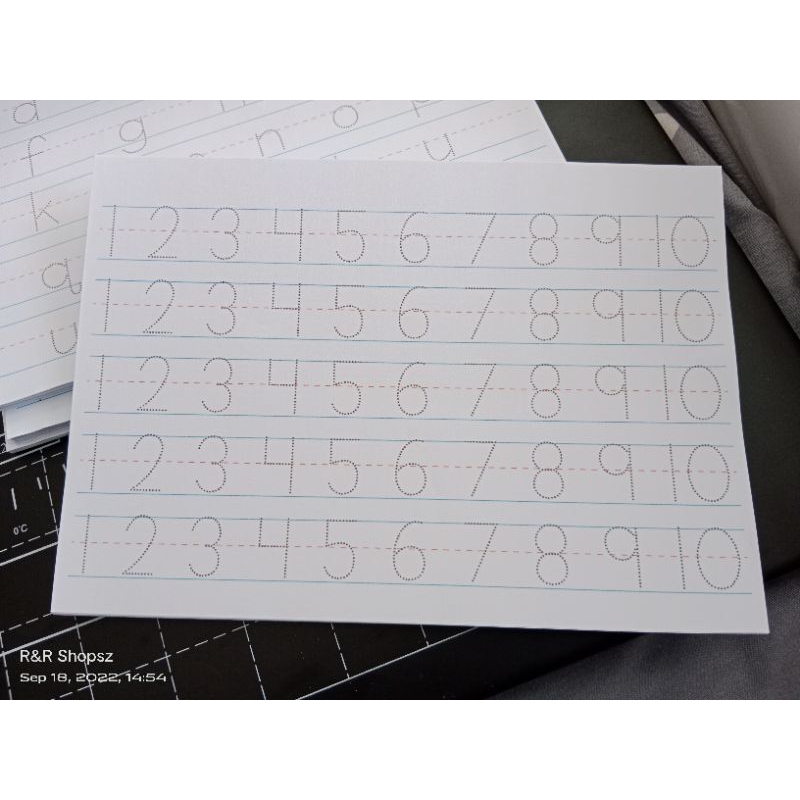 Tracing Pads for kids | 25 pesos | 30 pages | RR Creations Ph | Shopee ...
