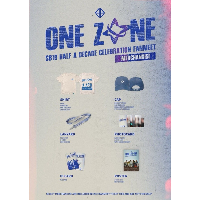 SB19: 1Z Fanmeet Merch (Official Merch) | Shopee Philippines