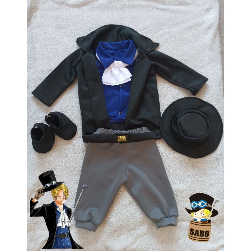SaBo inspired from one piece costume for kids | Shopee Philippines