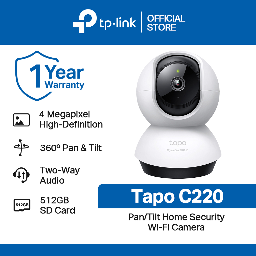 TP-Link Official Store | Tapo C220 | Indoor CCTV Camera | 360 | Pet Camera | Security Camera ...