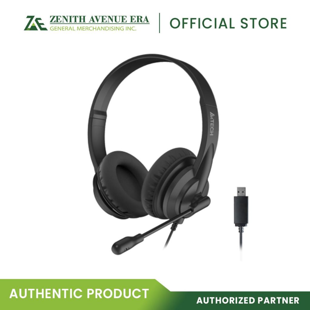 A4Tech HU-10 High Performance USB Headset | Shopee Philippines