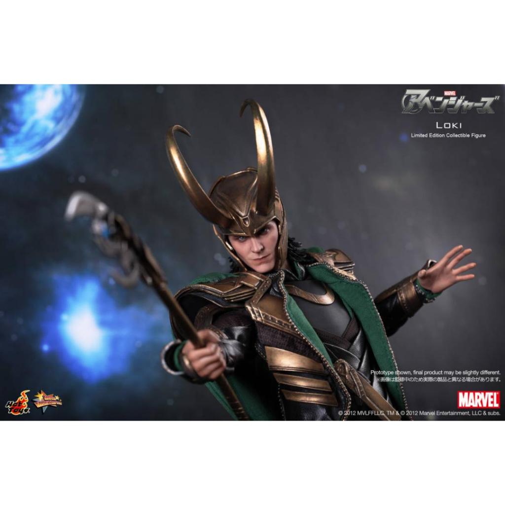 Shipping from Japan Genuine Movie Masterpiece Avengers Loki Hot Toys ...