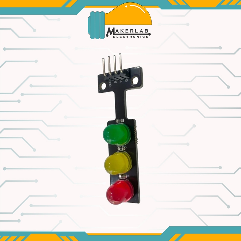 LED Traffic Lights Signal Module Digital Signal Output Traffic Light ...