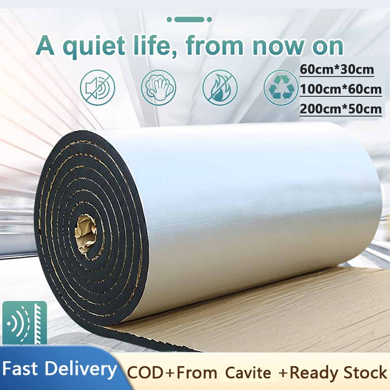 10mm Thickness Soundproof Cotton Car Soundproof Cotton Heat Insulation ...