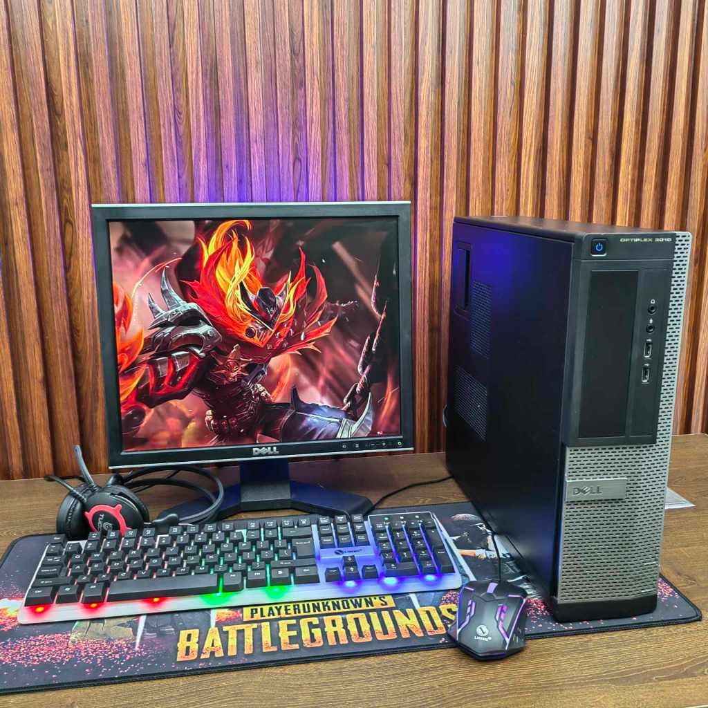 COMPUTER SET DELL 3010 i3 2ND,3RD & i5 2ND,3RD GENERATION 8GB 500GB HDD ...