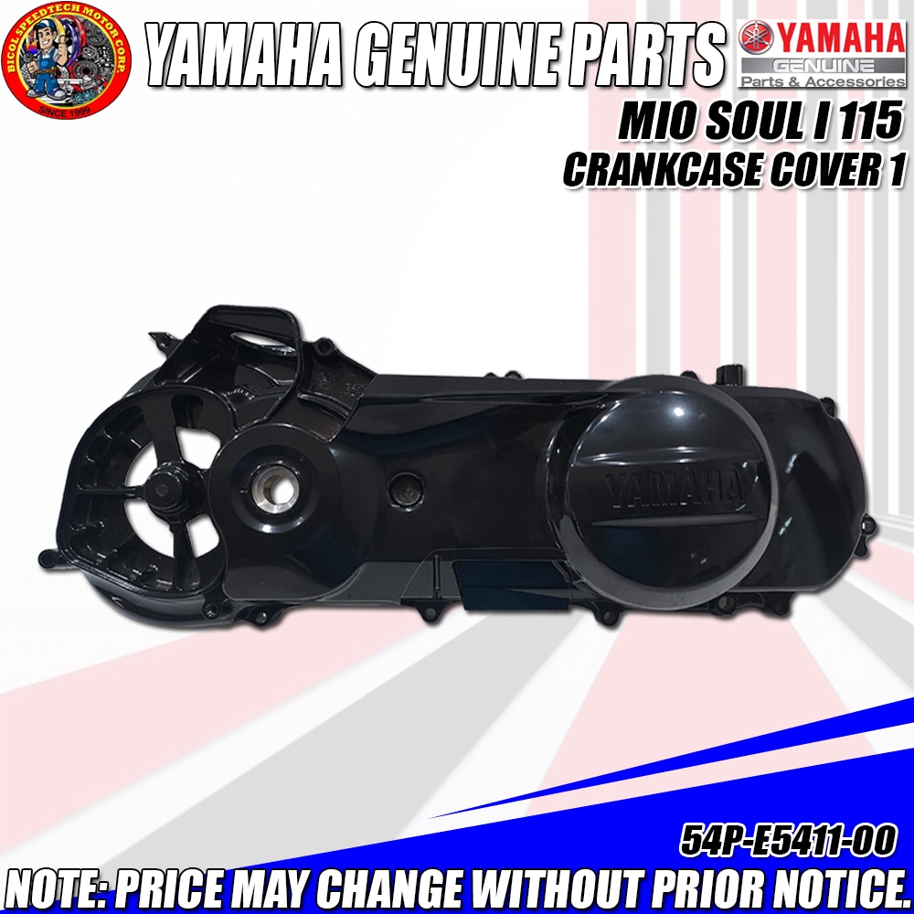 MIO SOUL I 115 CRANKCASE COVER 1 (YGP) (Genuine: 54P-E5411-00) | Shopee ...