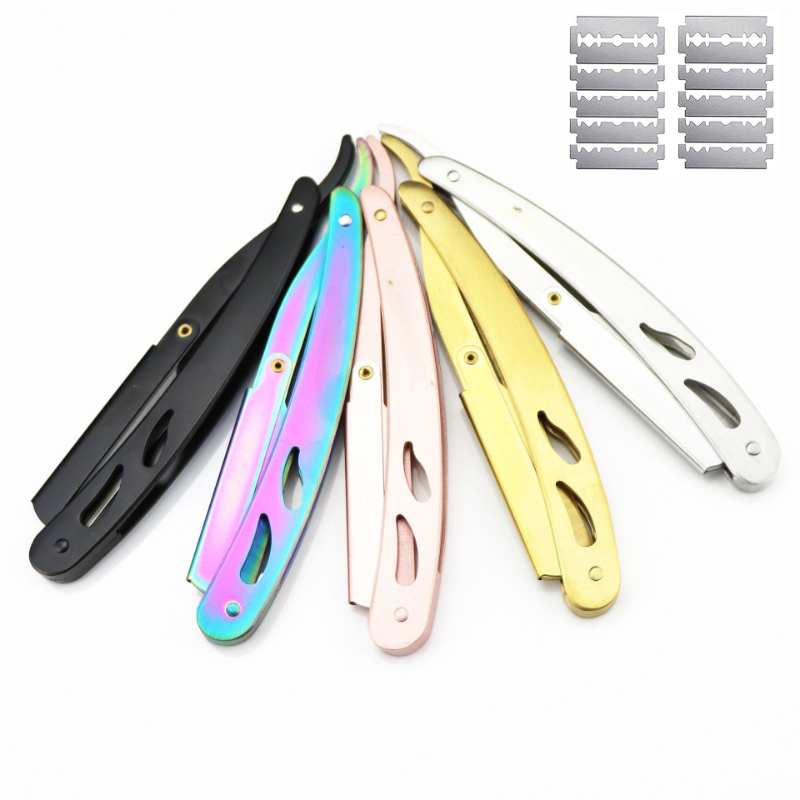 Labaha Stainless Straight Single Edge Shaving Razor Reusable Manual ...