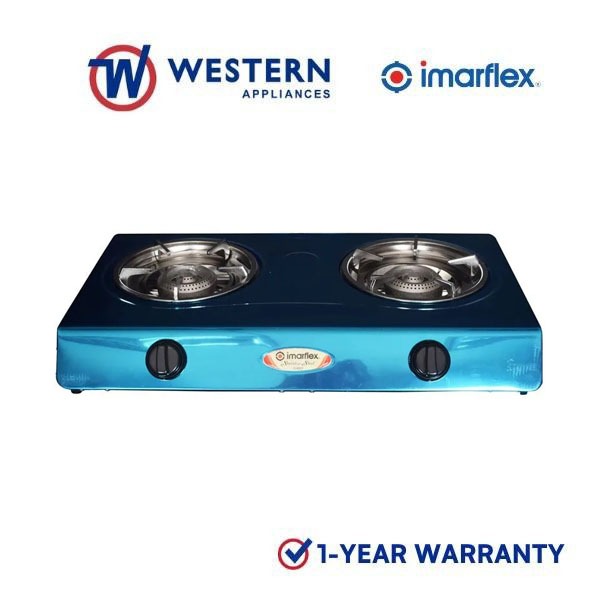 Imarflex IG650S Double Burner Gas Stove | Shopee Philippines