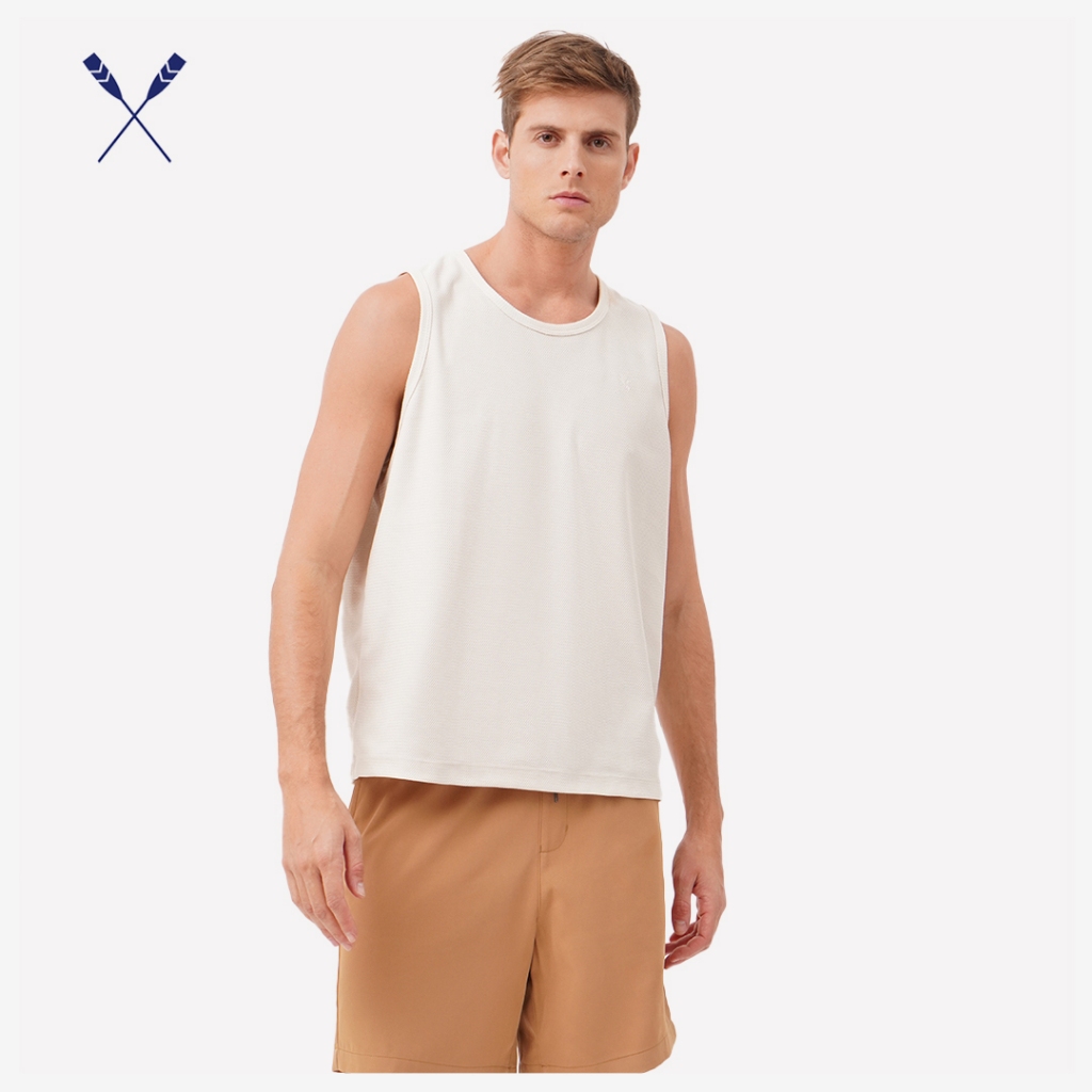 Regatta Textured Tank Top For Men (Beige/Black/Bone) | Shopee Philippines