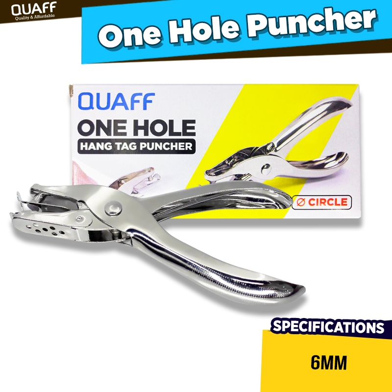 ONE HOLE HANG TAG PUNCHER CIRCLE 3MM | 6MM | Shopee Philippines