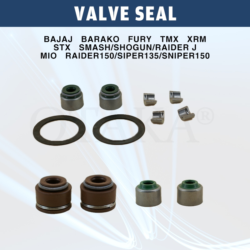 MOTORCYCLE VALVE OIL SEAL FOR VARIOUS MODE-1PAIR | Shopee Philippines