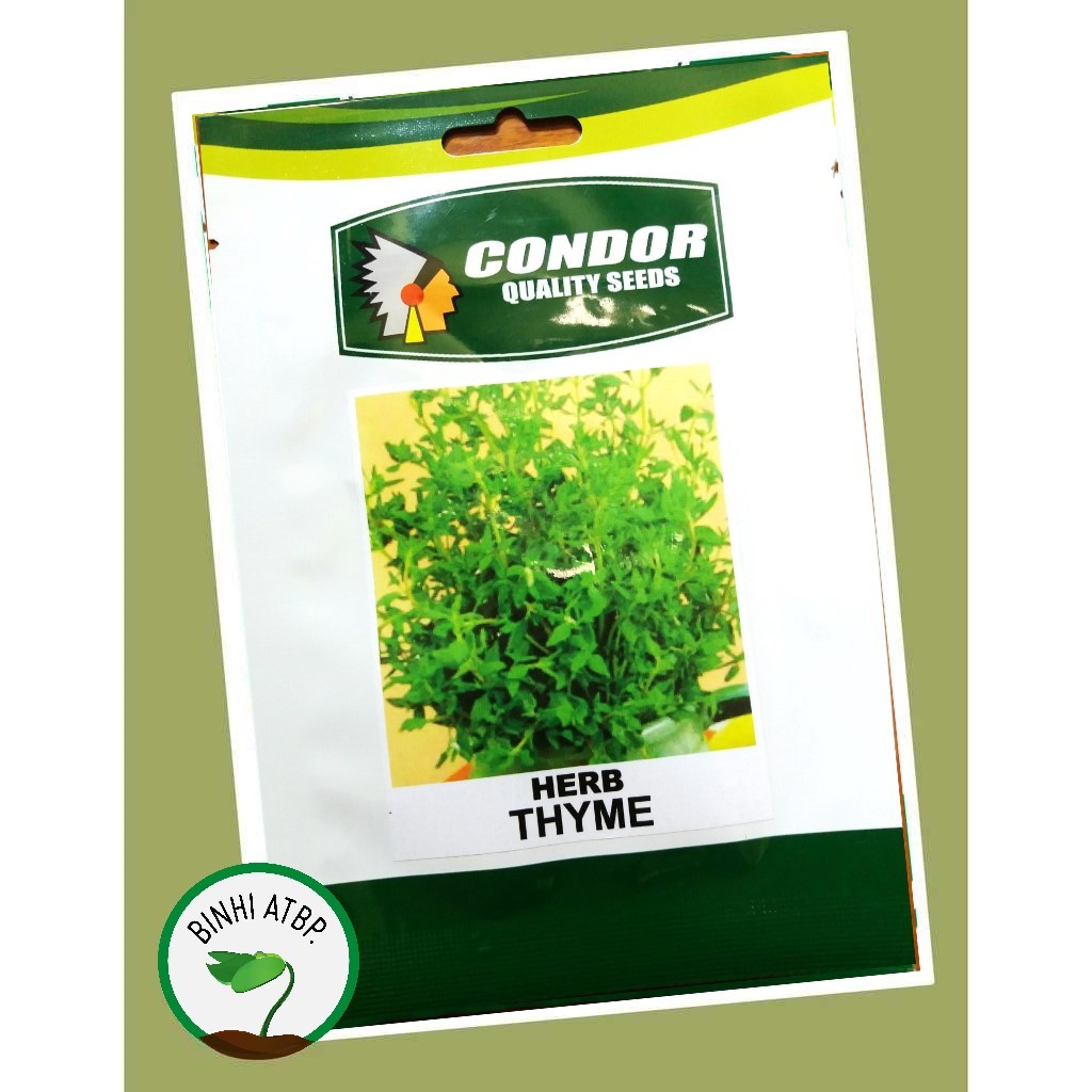 Condor Thyme Herb Seeds (1 Gr Pack) | Shopee Philippines