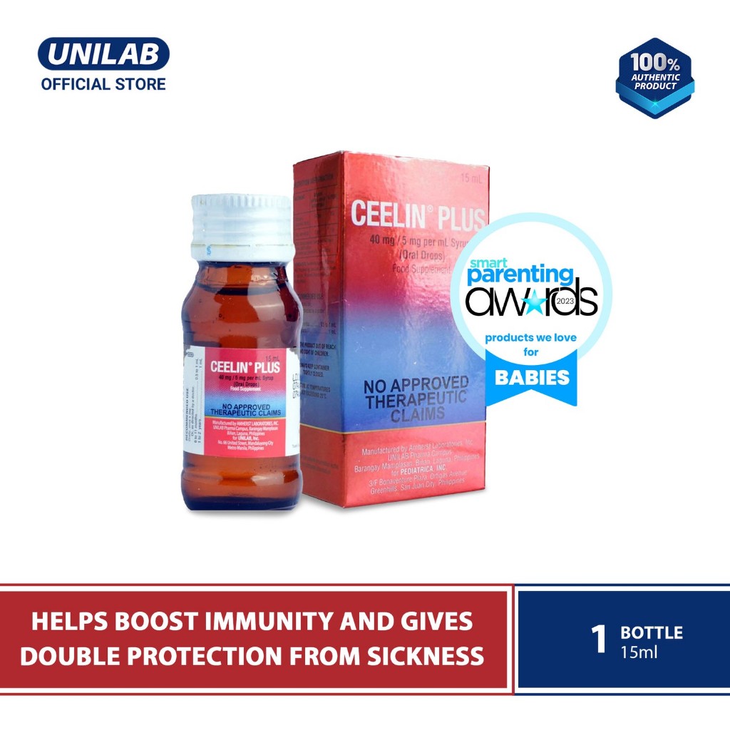 Ceelin Plus 15ml Drops (Helps Boost Immunity And Gives Double ...