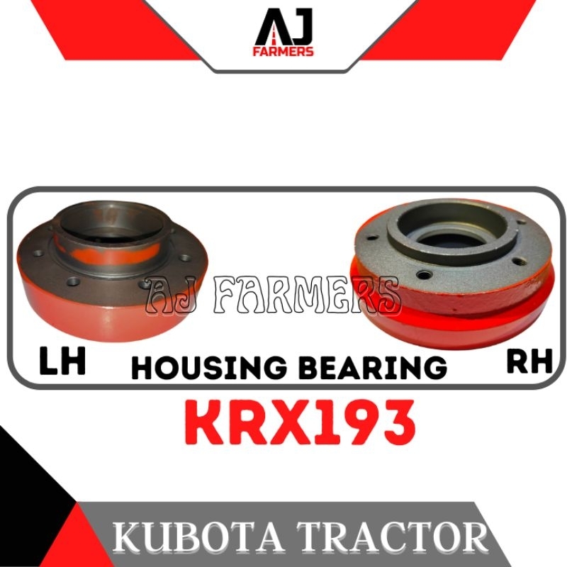 Housing Bearing Case LH / RH Rotovator KRX 193 Kubota Tractor L5018 ...
