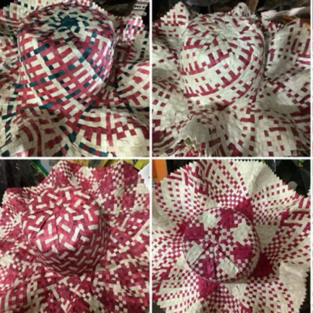 Native Hat From Bicol Unisex out of Buri Scallop and lagare design ...