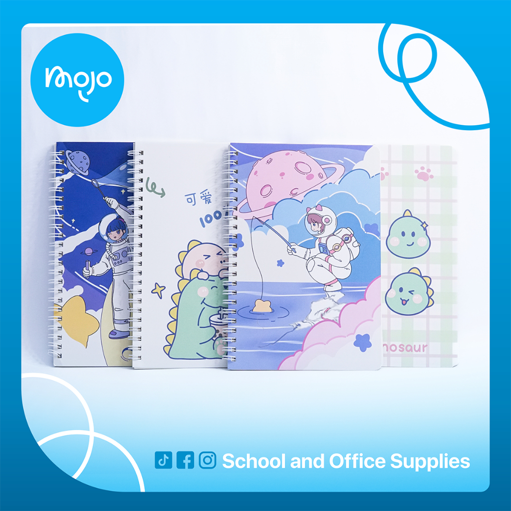 A4 Cute Notebook Spring Journal Lined Notepad for Kids and Teens ...