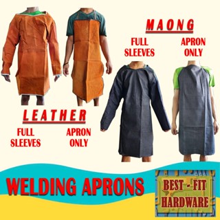 WELDING APRON - FULL ARM COVER MAONG & LEATHER BODY COVER - PER PIECE ...