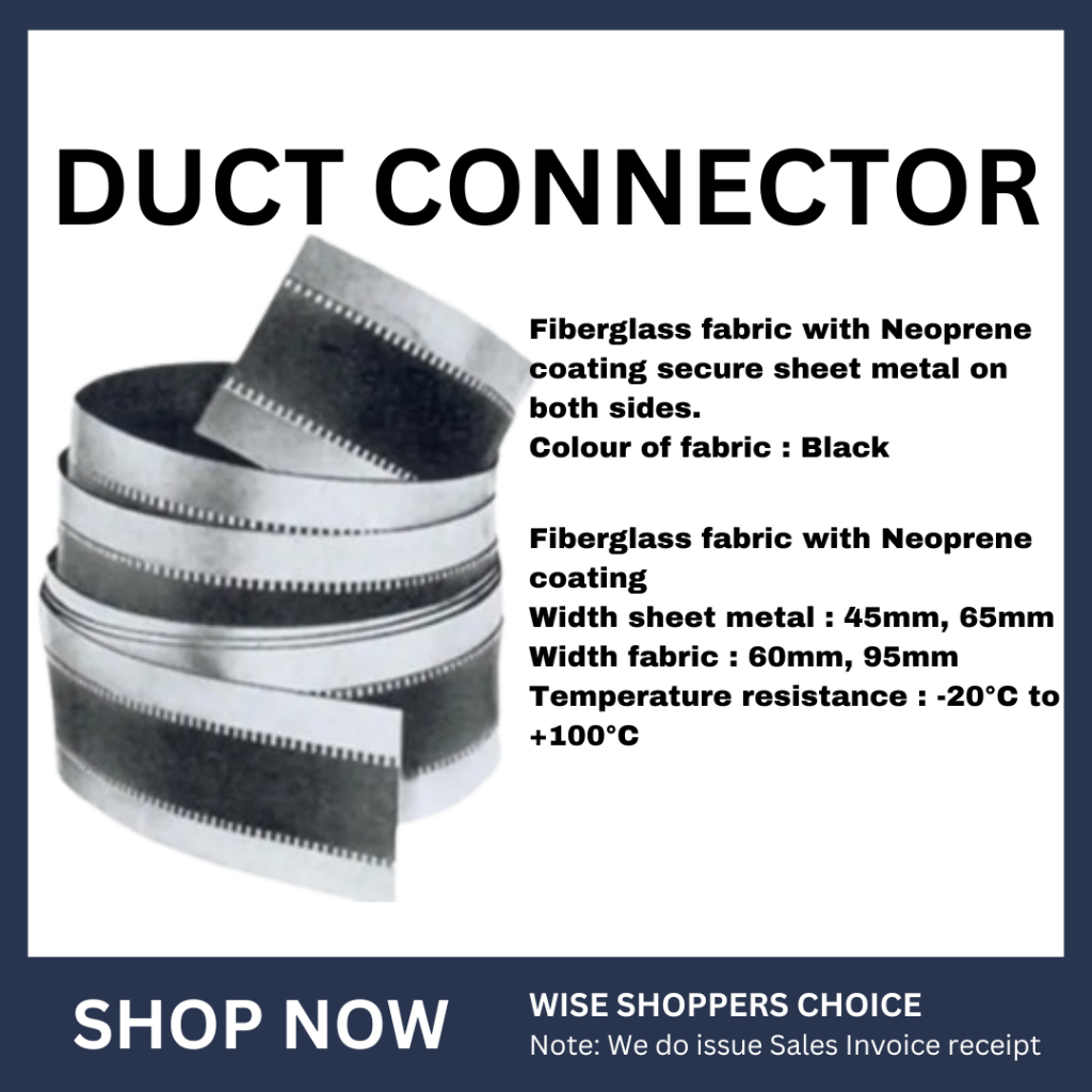 Flexible Duct Connectors, Neoprene/PVC/Canvas/Silicon, For HVAX ...
