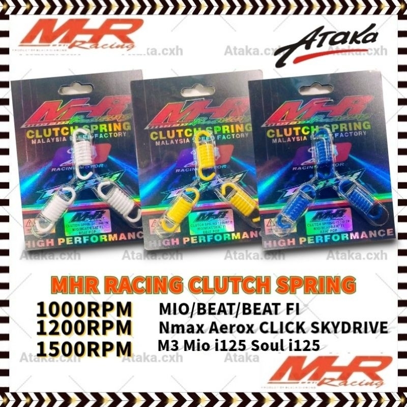 MHR RACING CLUTCH SPRING MIO/BEAT BEAT FIM3 Nmax/Aerox Click125/150 ...