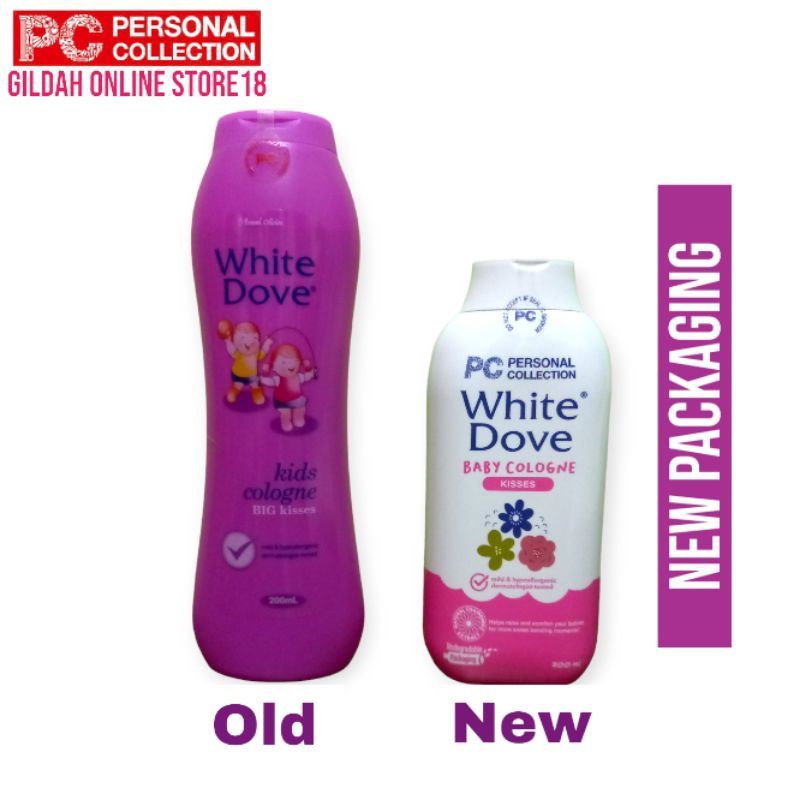 PC WHITE DOVE BABY COLOGNE BIG KISSES 200ML | Shopee Philippines
