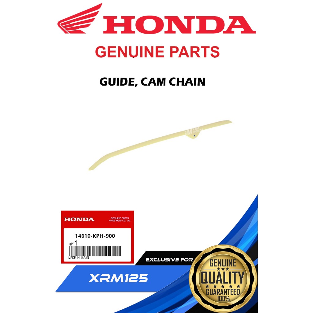 HONDA GENUINE GUIDE CAM CHAIN FOR XRM 125 TRINITY ( 14610-KPH-900 ...