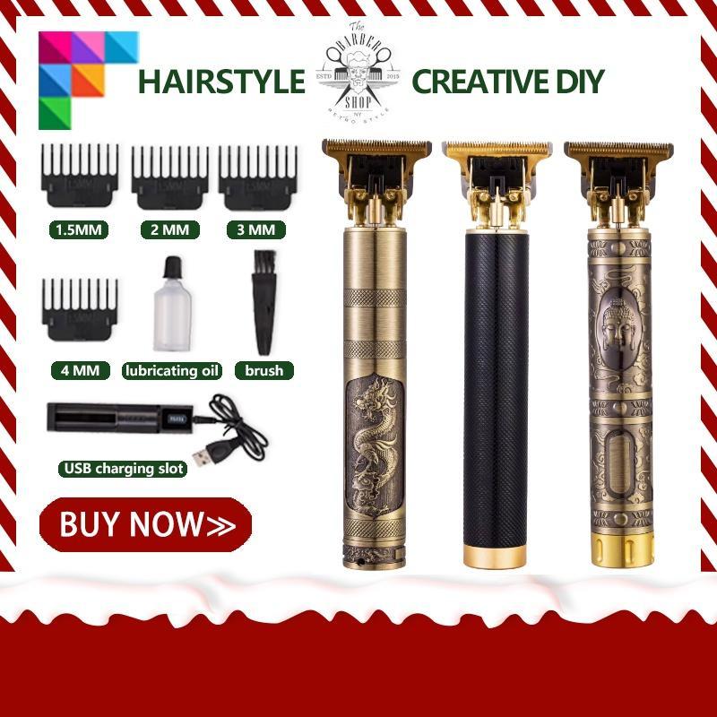 Electric Hair Clipper USB Rechargeable Razor Clipper Shaver Cutter Hair ...