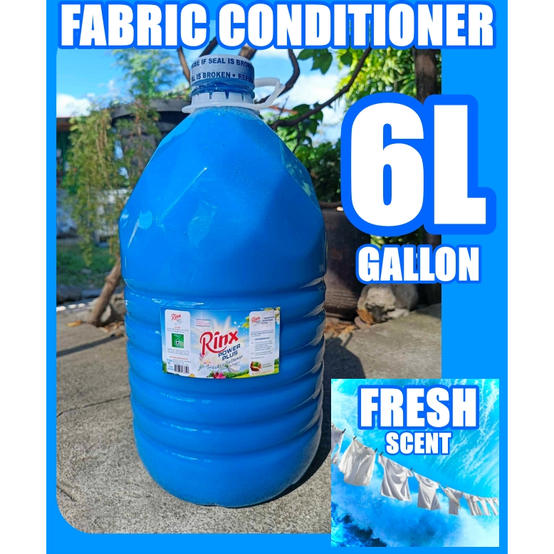 RINX POWER FABCON BLUE FRESH - FS Blue - 6 LITER GALLON | Shopee ...