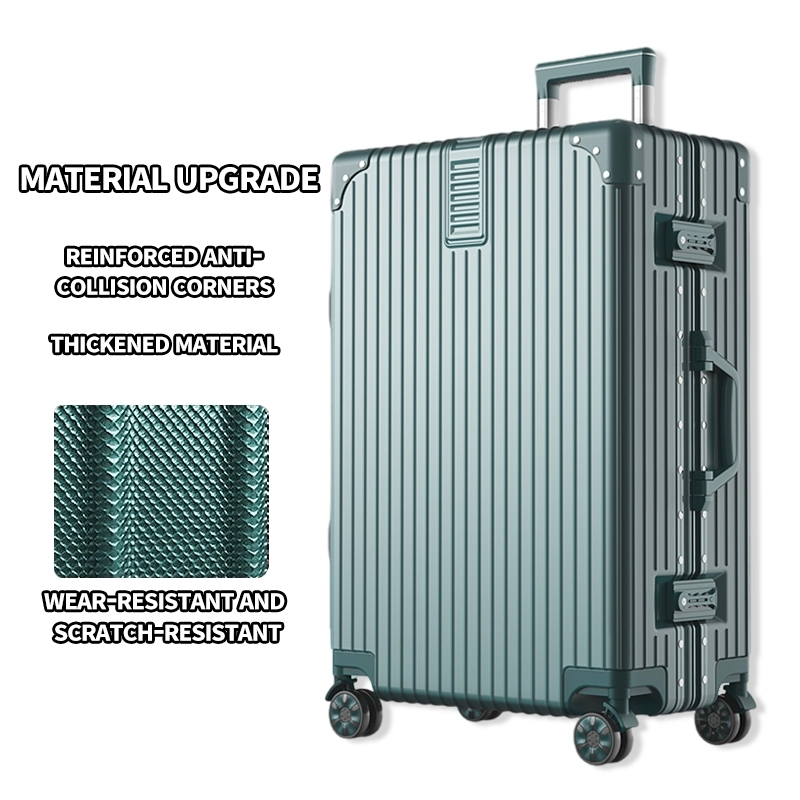 Aluminum 20/24 Inches Suitcase Luggage Scratch-resistant Middle Frame ...