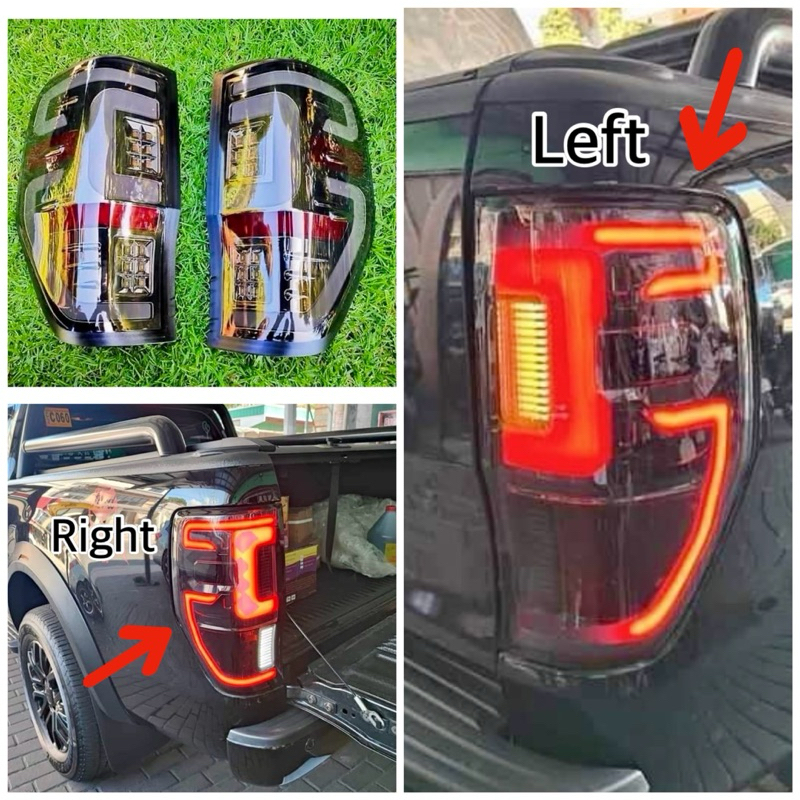 Ford Ranger 2012 - 2022 Tail Light Upgrade LED Smoke | Shopee Philippines