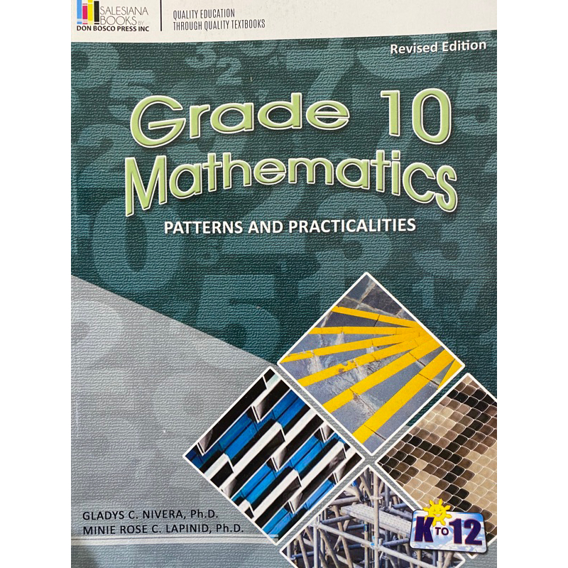 Grade 10 Mathematics Patterns and Practicalities | Shopee Philippines