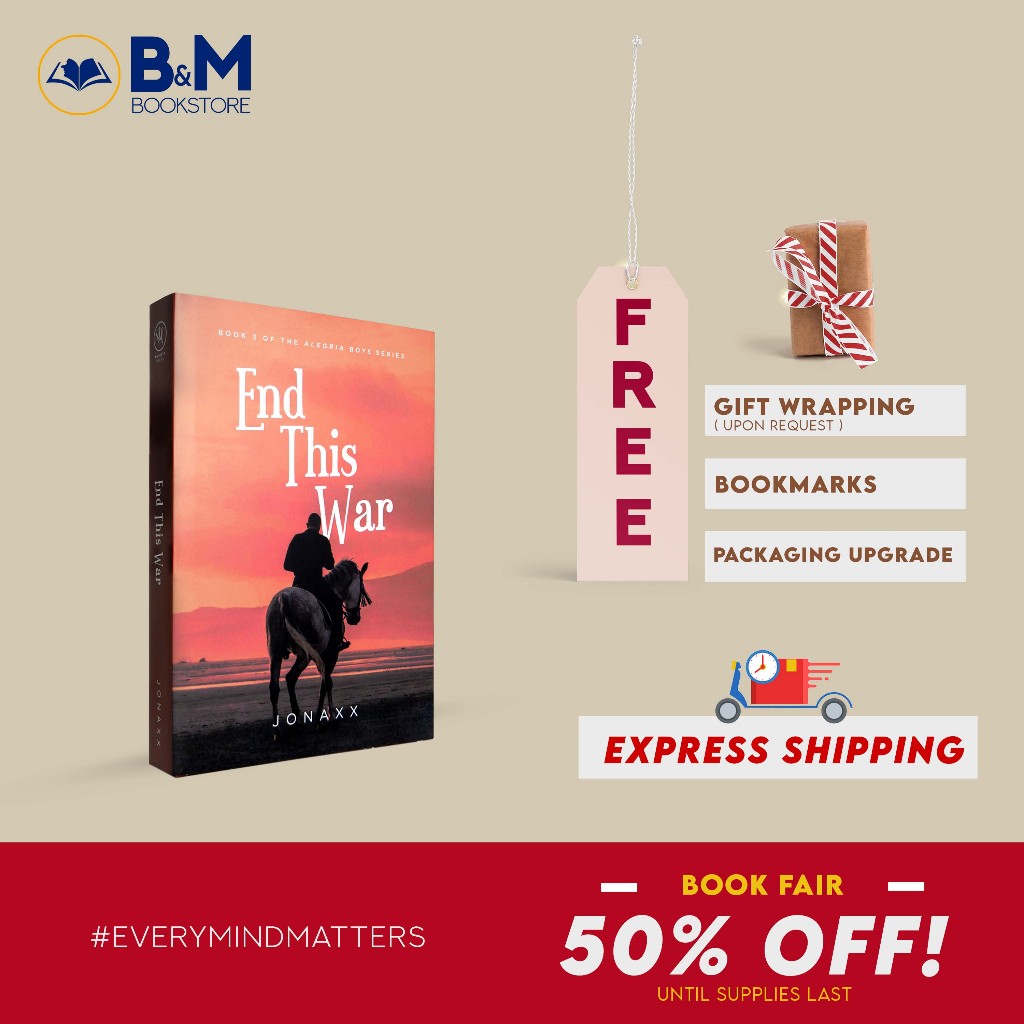 End This War | Written by Jonaxx | Hardbound | Shopee Philippines