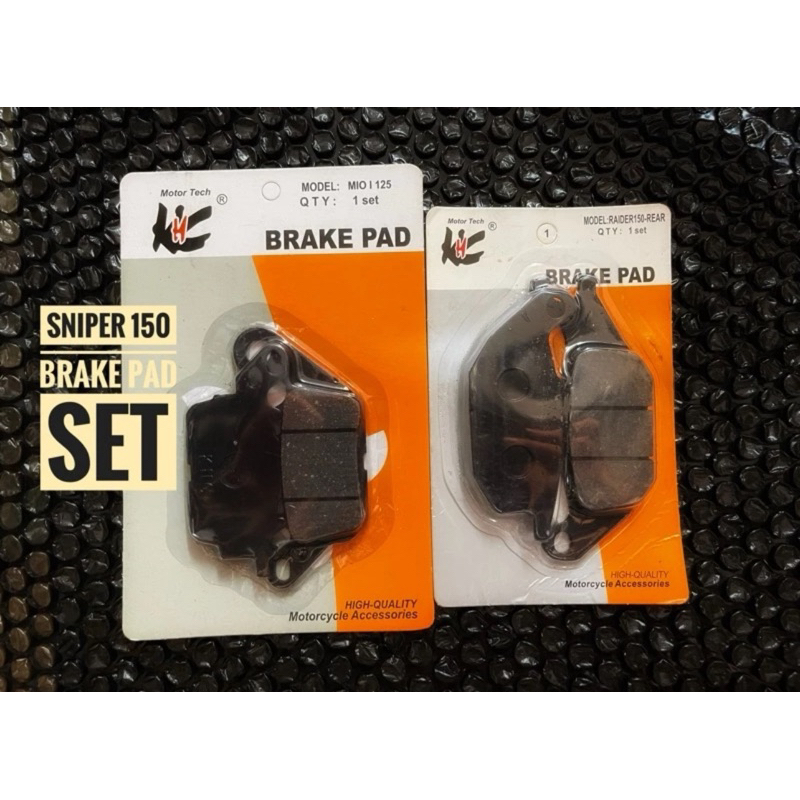 BRAKE PAD SET - SNIPER 150 v1&v2 | Shopee Philippines