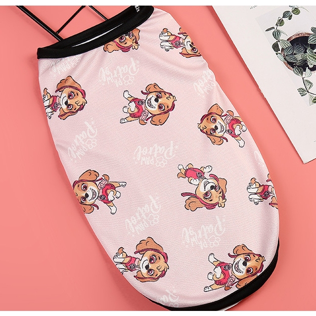 Cartoon dog clothes are breathable and comfortable so comfortable dog ...