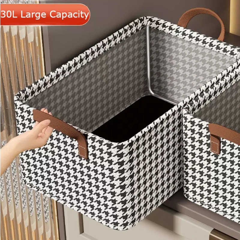 Large Foldable Iron Rack Clothes Dress Storage Box Waterproof Wear ...