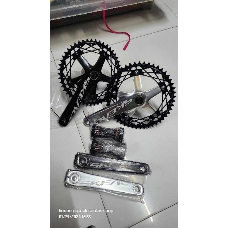 SKEACE OUTBOARD 48T/ 49T WITH BB arm 165/ 144 bcd BRANDNEW ONHAND 5250 ...