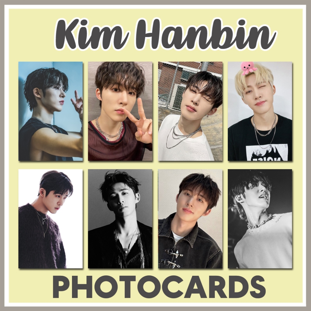 Kim Hanbin Photocards - B.I (400 gsm) | Shopee Philippines