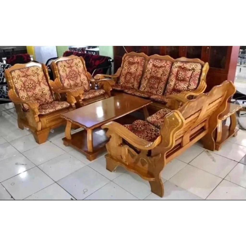 Brand New sala set with free top glass center table | Shopee Philippines