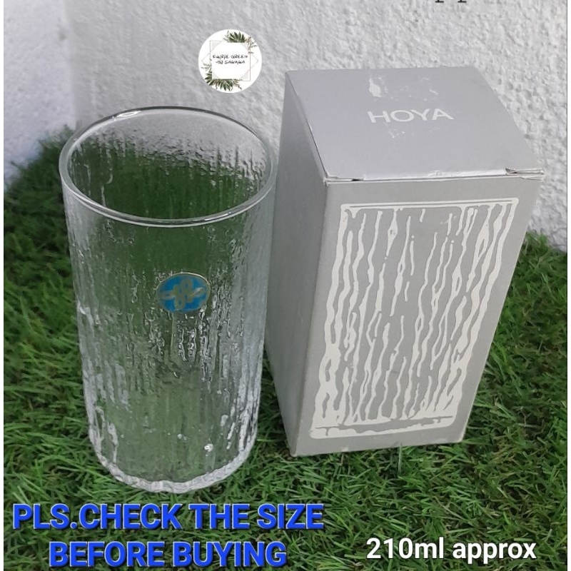 HOYA Drinking Glass 1 Pc Brand New with box-Japan | Shopee Philippines