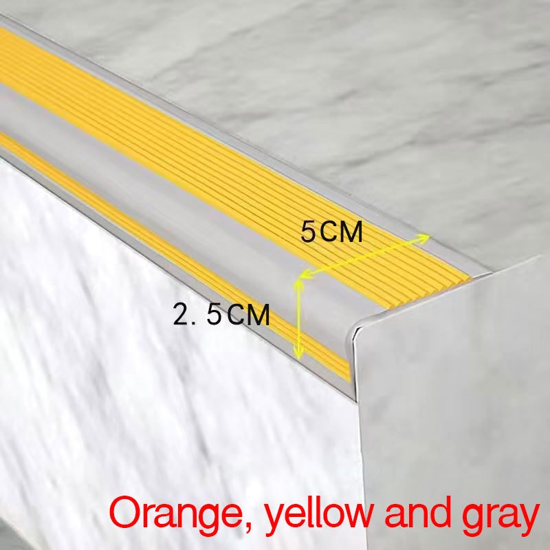 Rubber Stair Nosing(8/24ft long)Anti Slip (8/24ft long each) | Shopee ...
