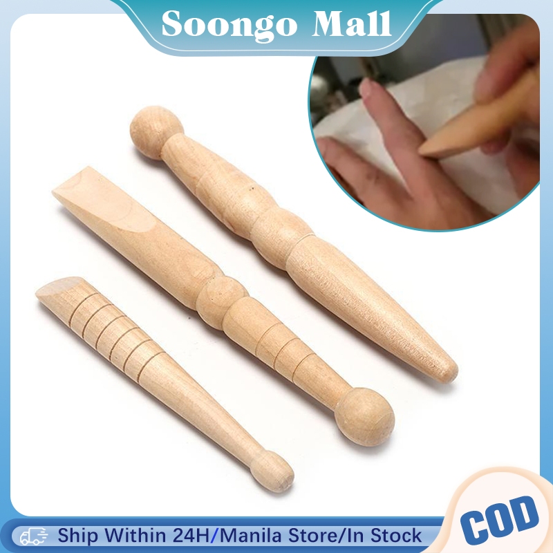 Massage Stick Set 3PCS Wooden Foot Body Massage Stick Relieve Muscle ...