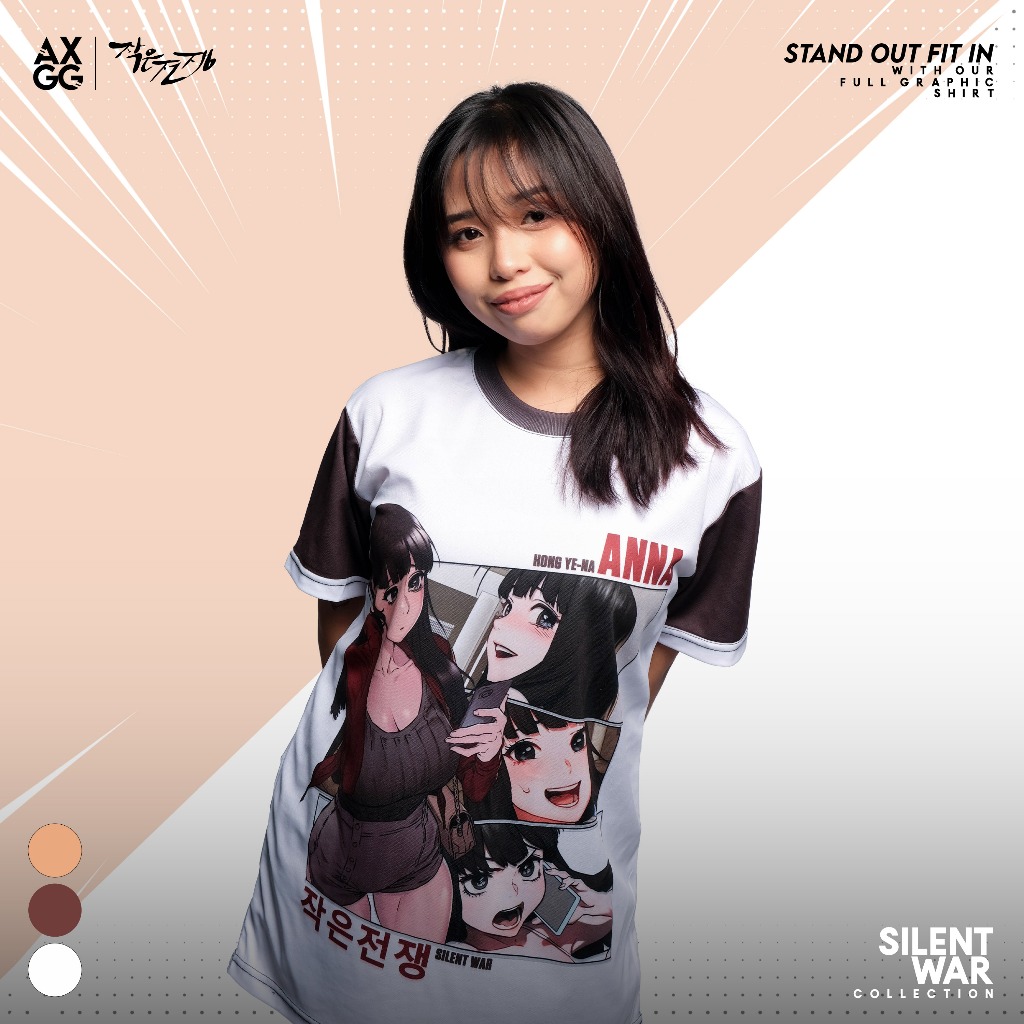 AXGG " Silent War " - Manhwa Anime Shirt | Shopee Philippines