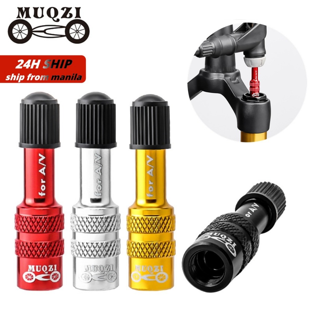 Bike Fork Schrader Valve Adapter MTB Road Bicycle Air Inflatable ...