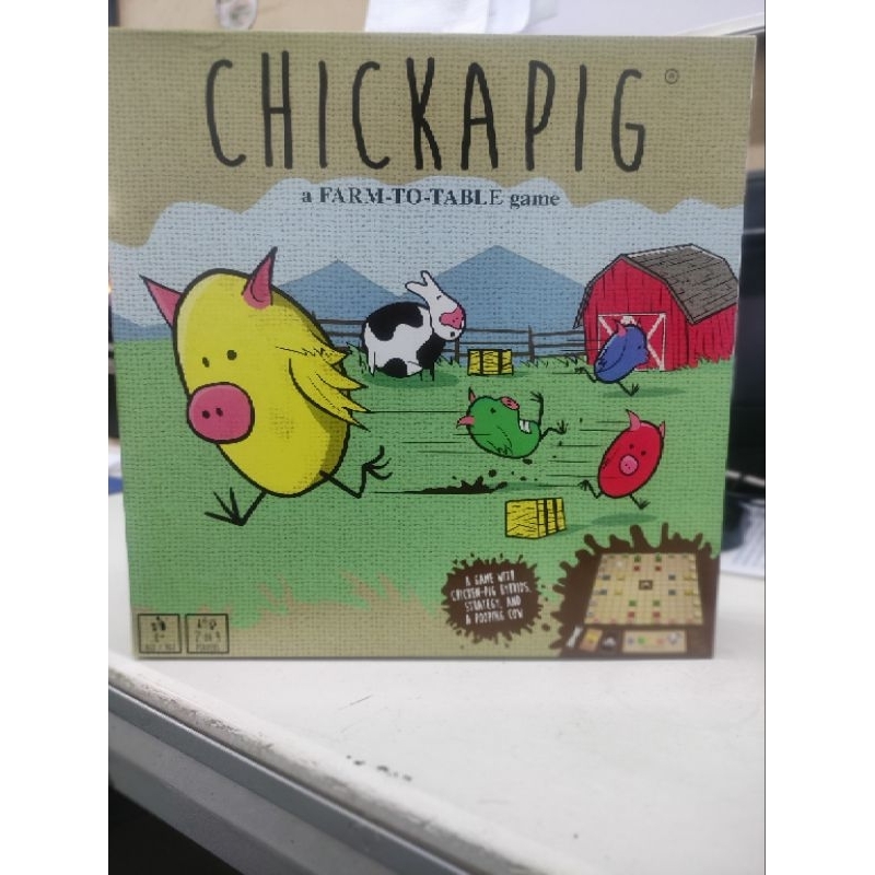 Chickapig a farm to Table Board Game - Authentic Brand new | Shopee ...