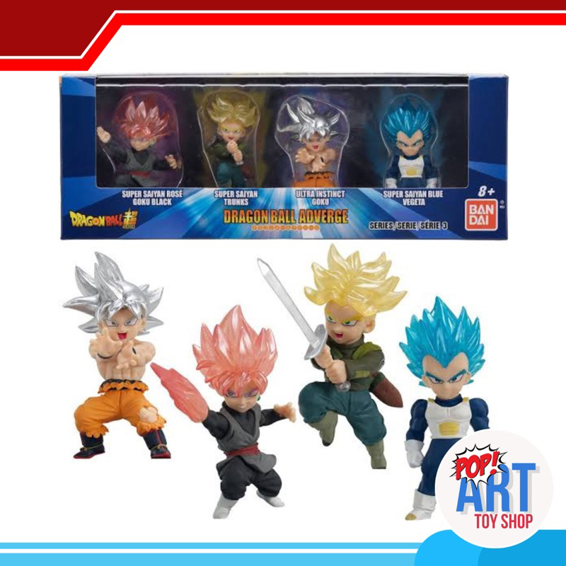 DRAGON BALL ADVERGE | S.S. ROSÉ GOKU BLACK | S.S. TRUNKS | ULTRA ...